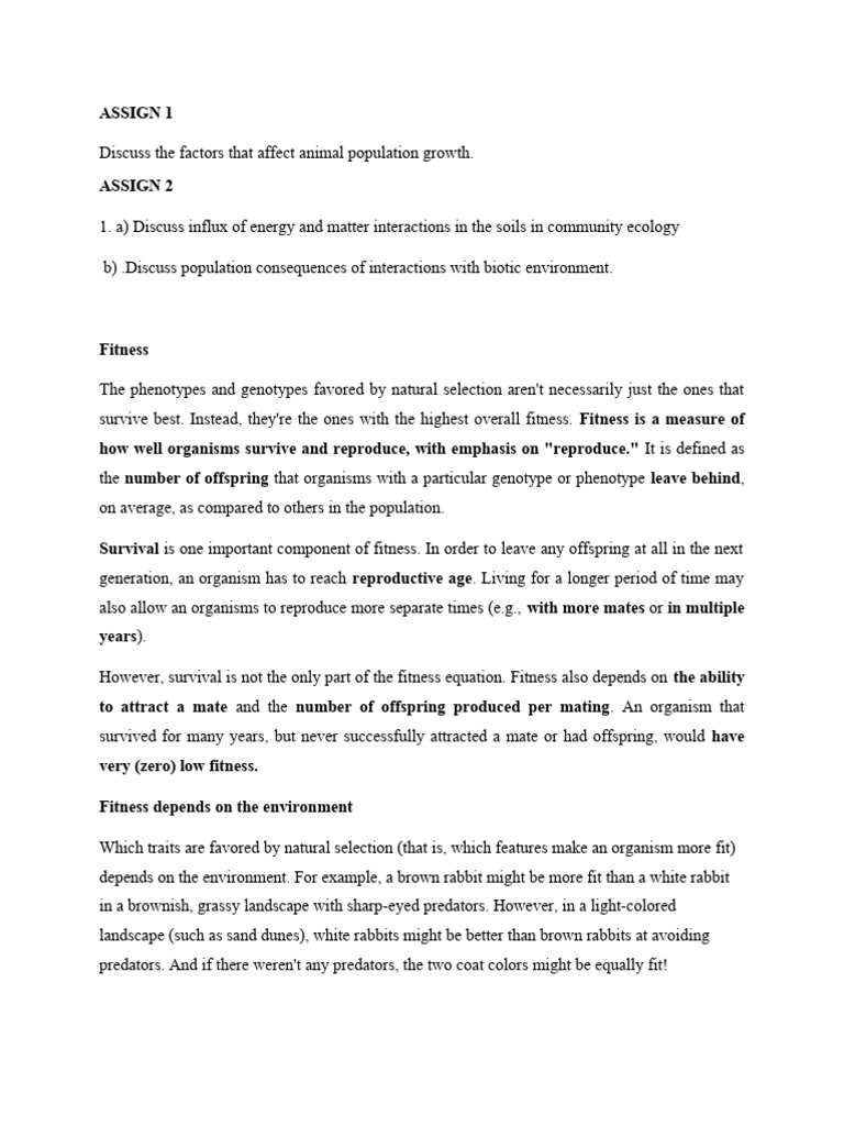 LEC 1- Natural vs Artificial Selection | PDF | Natural Selection ...