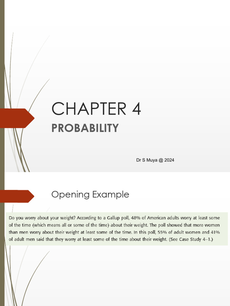 CH 04 Probability | PDF | Probability | Permutation