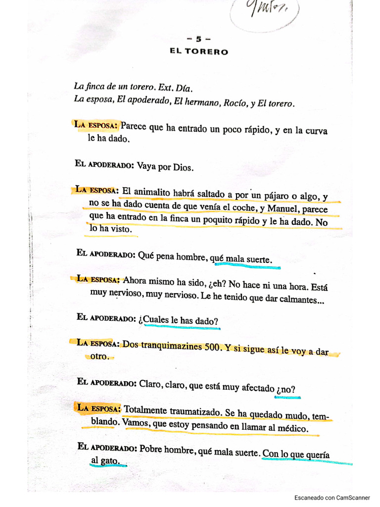 El Torero. Texto | PDF