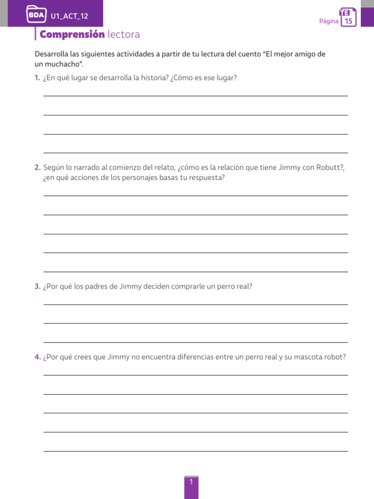 U1 Act 12 | PDF | Juegos y actividades