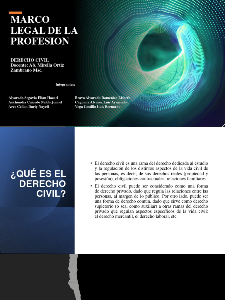 QUÉ ES EL DERECHO CIVIL | PDF | Derecho Civil (Common Law) | Economias