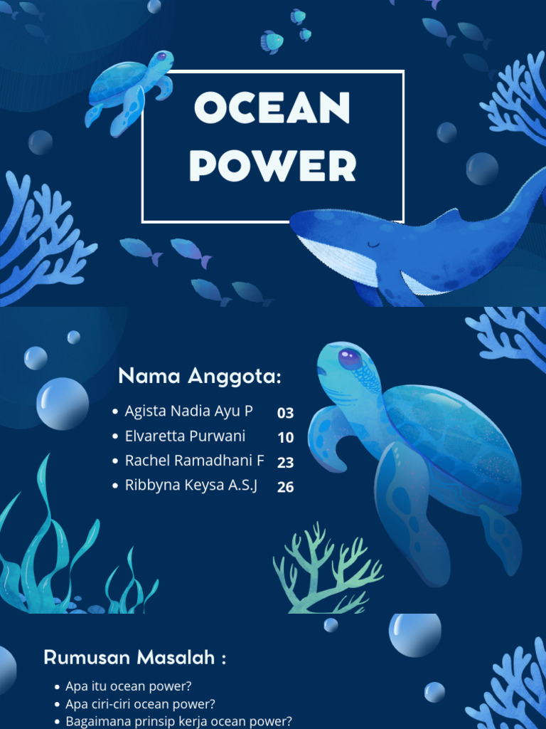 Memahami Ocean Power dan Penerapannya | PDF