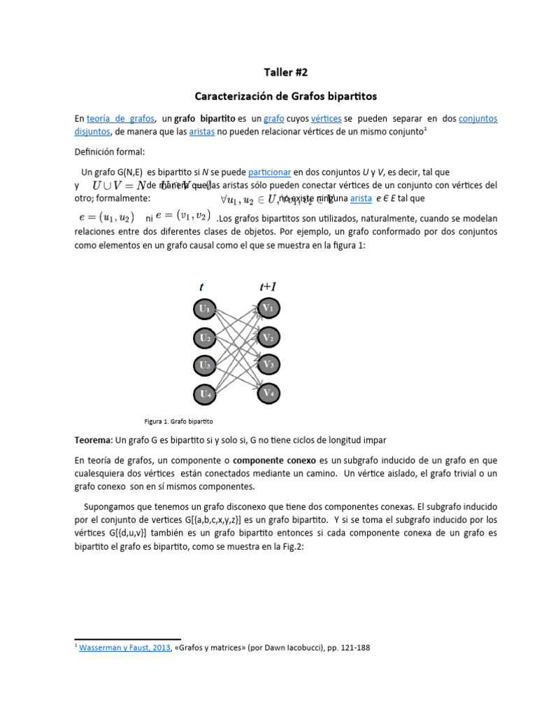 Taller 2-3 | PDF | Teoría de grafos | Matemáticas