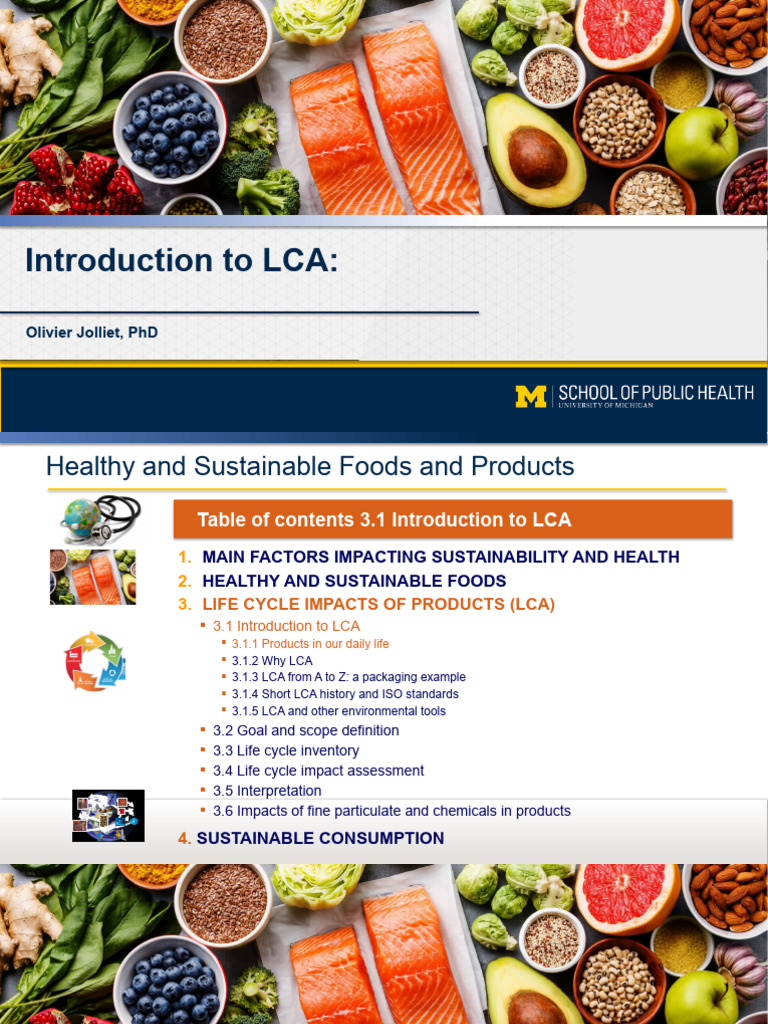 EHS672 - 3.1 - Introduction To LCA 1a | Download Free PDF | Life Cycle ...