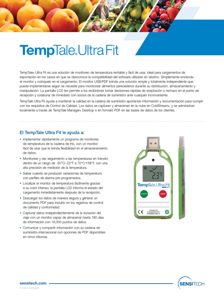 temptale-ultra-fit-es | PDF | Almacenamiento de datos de la computadora ...