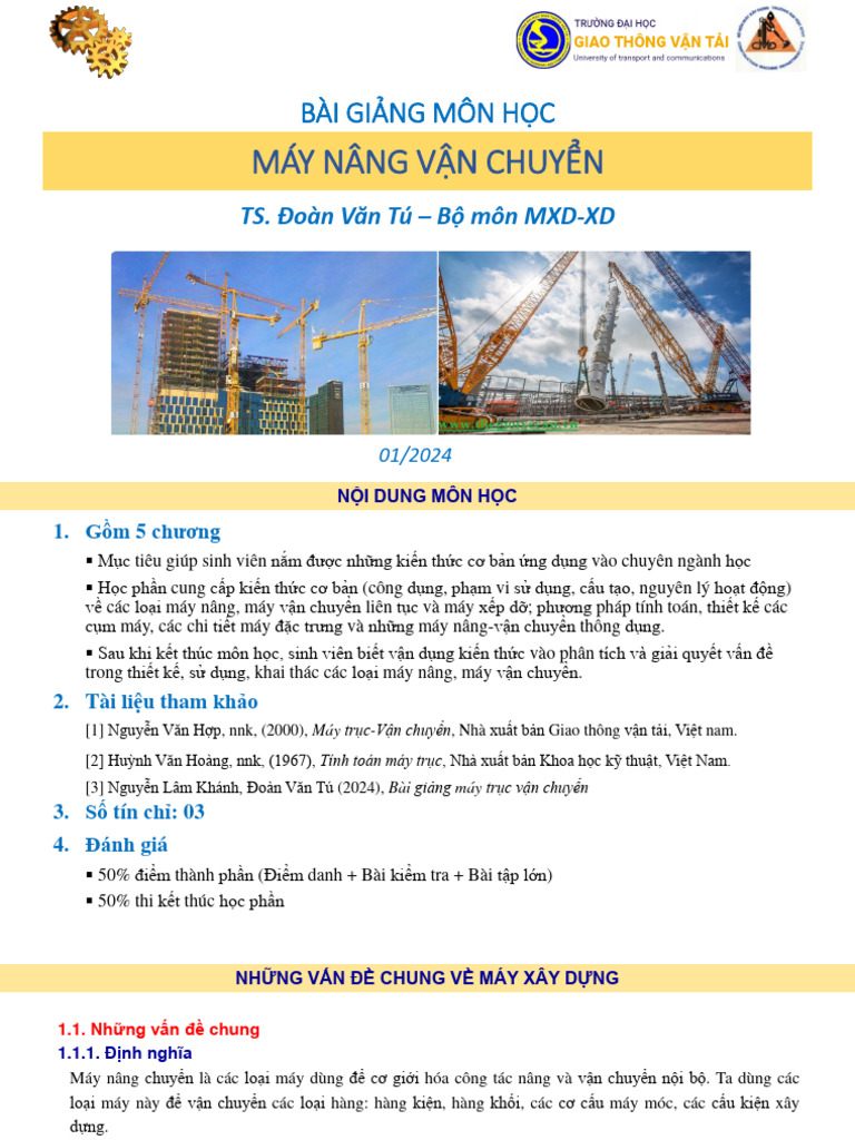 Máy Xây D NG Nâng H Hàng | PDF