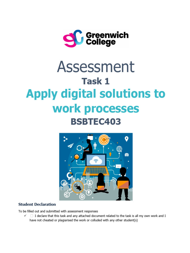 BSBTEC403 - Assessment Task 1 V4.1 1112 | Download Free PDF | Health Insurance Portability And ...