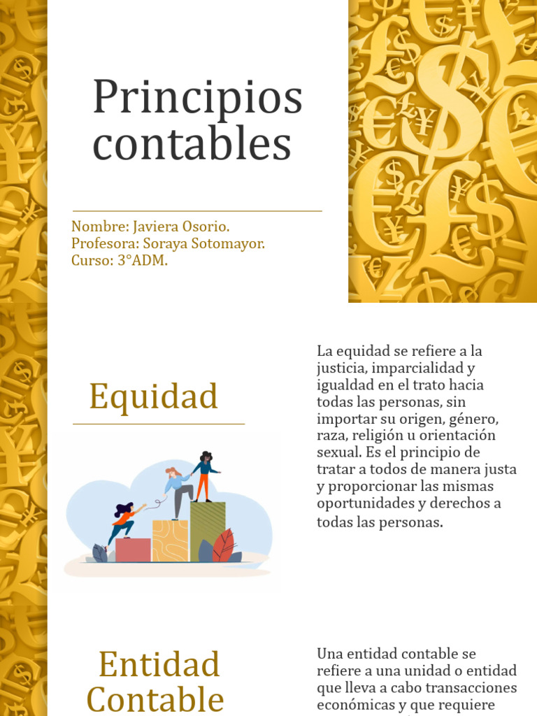 Principios Contables - Pptxjaviera Osorio 3°ADM | PDF | Contabilidad ...