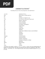 Common Latin Abbreviations Explained | PDF | Anno Domini | Master Of Arts