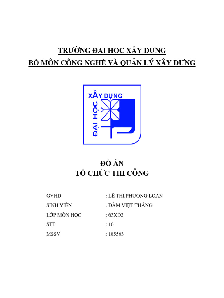 Đàm Việt Thắng- đồ án tctc | PDF