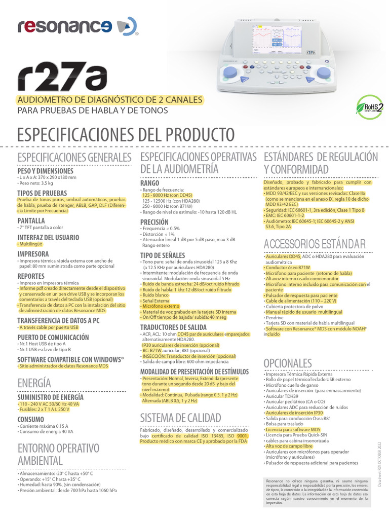 ESP LATAM R27A extPPRT | PDF | Escuchando | Sentidos