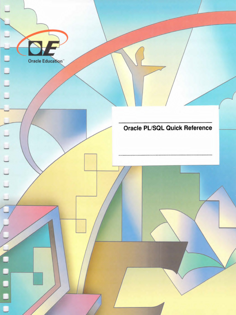 Oracle_plsql_quickref | PDF | Pl/Sql | Reserved Word