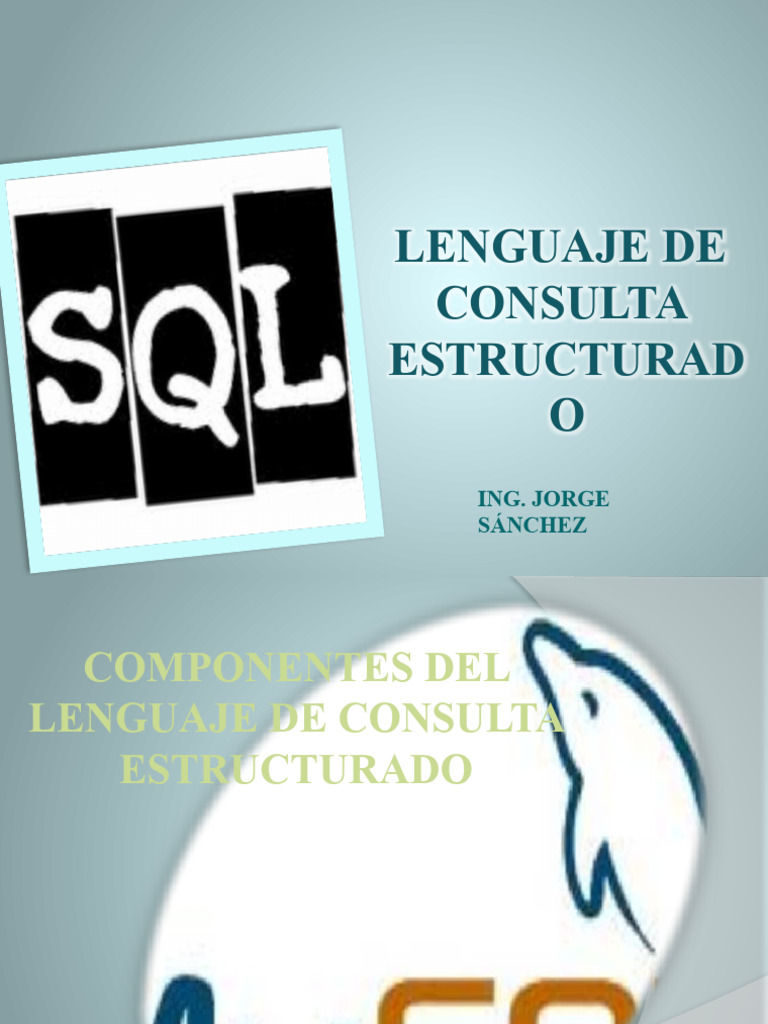 Diapositiva Clase Unidad 4 Sql Pdf Sql Programación De Computadoras 