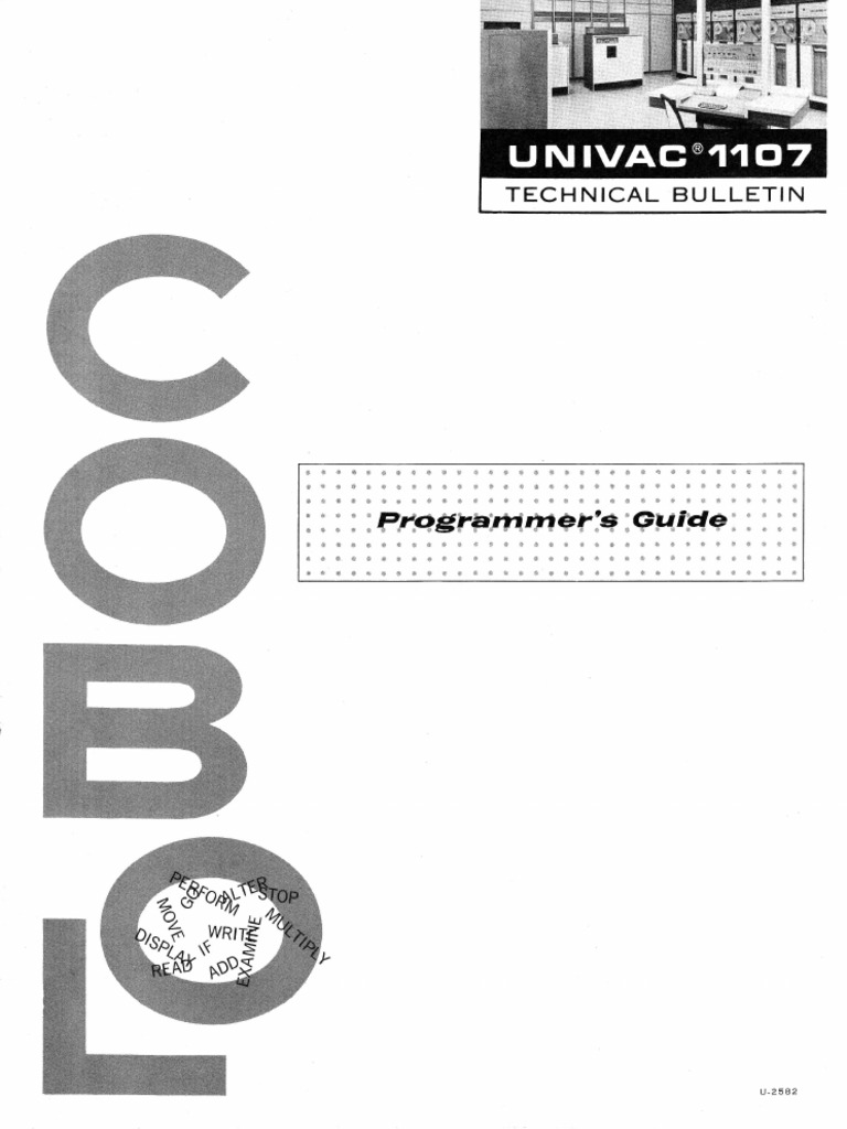 U-2582 Cobol | PDF