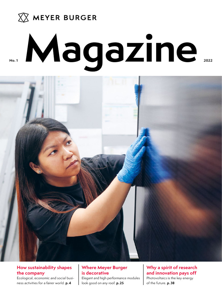Meyer Burger Magazine 2021 EN | PDF | Photovoltaics | Solar Power