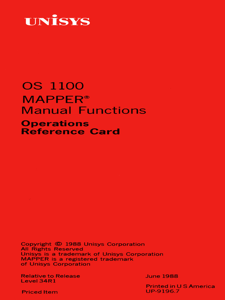 Mapper_34R1_manual_card | PDF | Computing | Computer Science