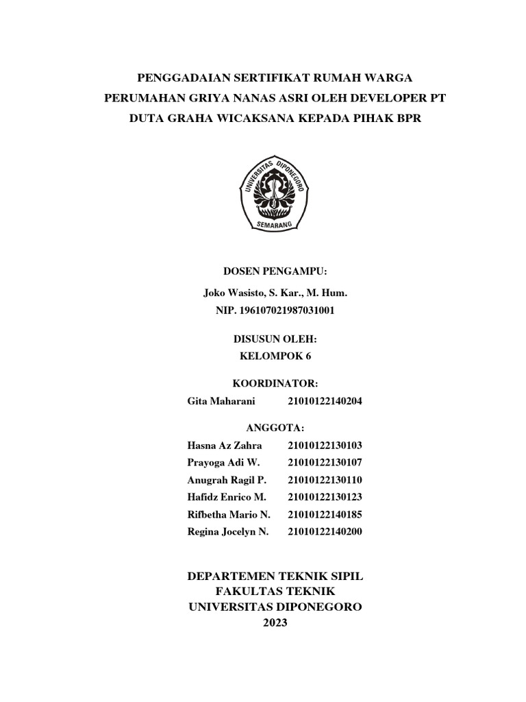 E-Paper PKN - Kelompok 6 - Identitas Nasional - Engineer Teknik Sipil | PDF