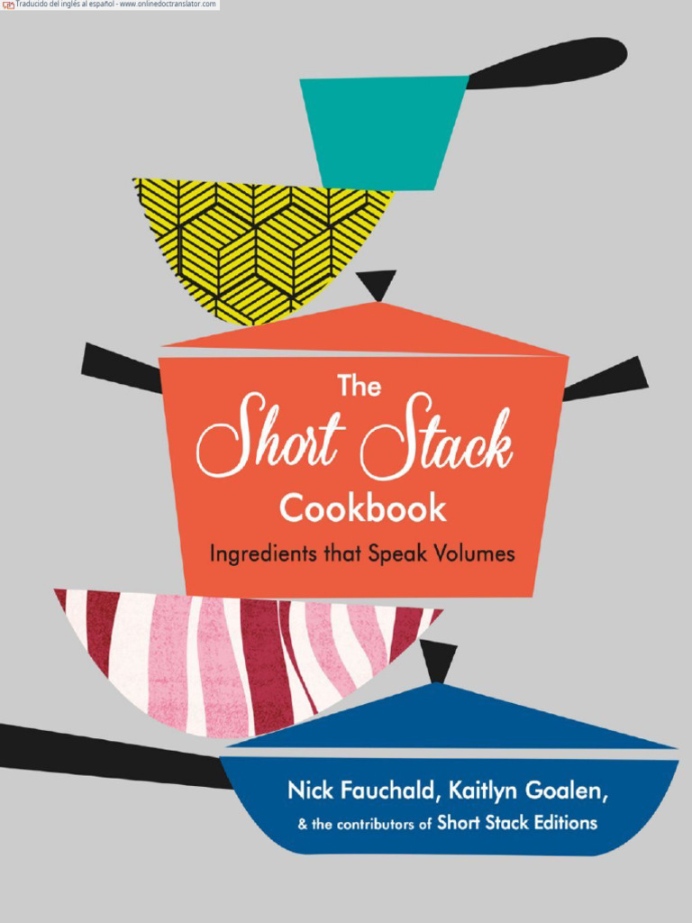 The Short Stack Cookbook (Español) | PDF | Aceite de oliva | ensalada