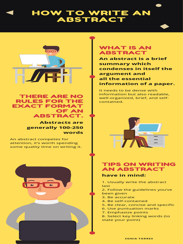 How to write an abstract | PDF | Abstract (Summary) | Thesis