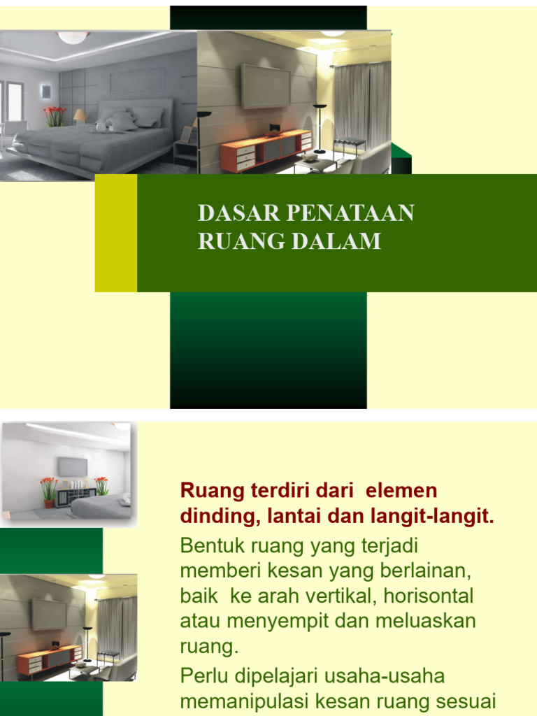 Dasar Penataan Ruang Dalam yang Efektif | PDF