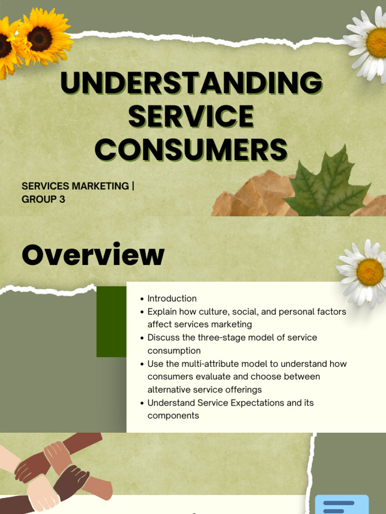 Understanding Service Consumers | PDF | Consumer Behaviour | Attitude (Psychology)