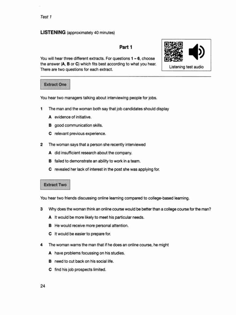 c1 Advanced 4 Students Book With Answers With Audio With Res | PDF