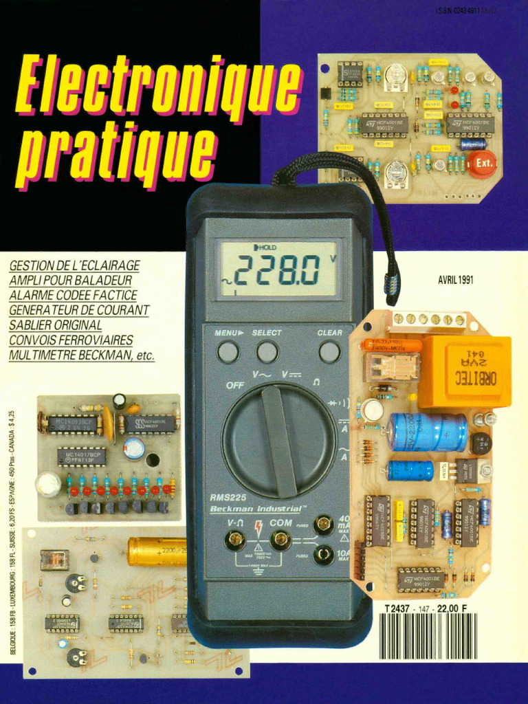 Electronique Pratique 147 1991-04 | PDF