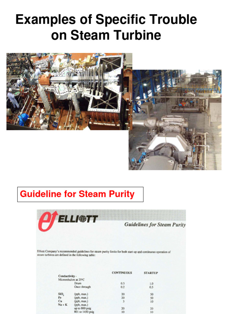 Steam Turbine typical troubles | PDF | Turbine | Steam