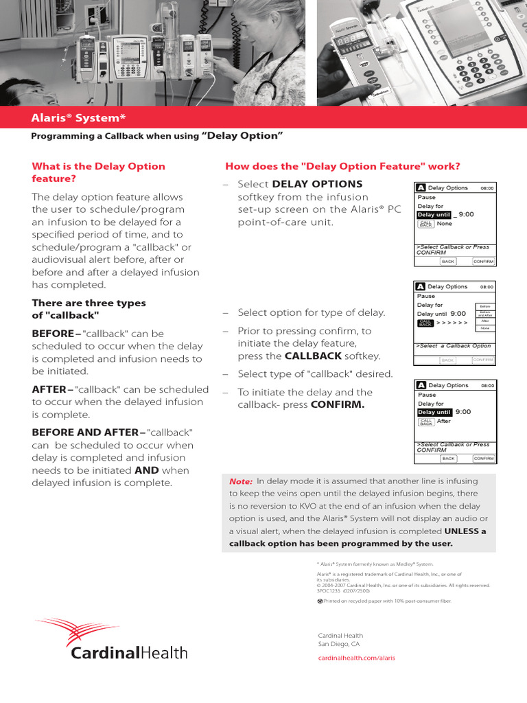 Alaris® System | PDF | Computing