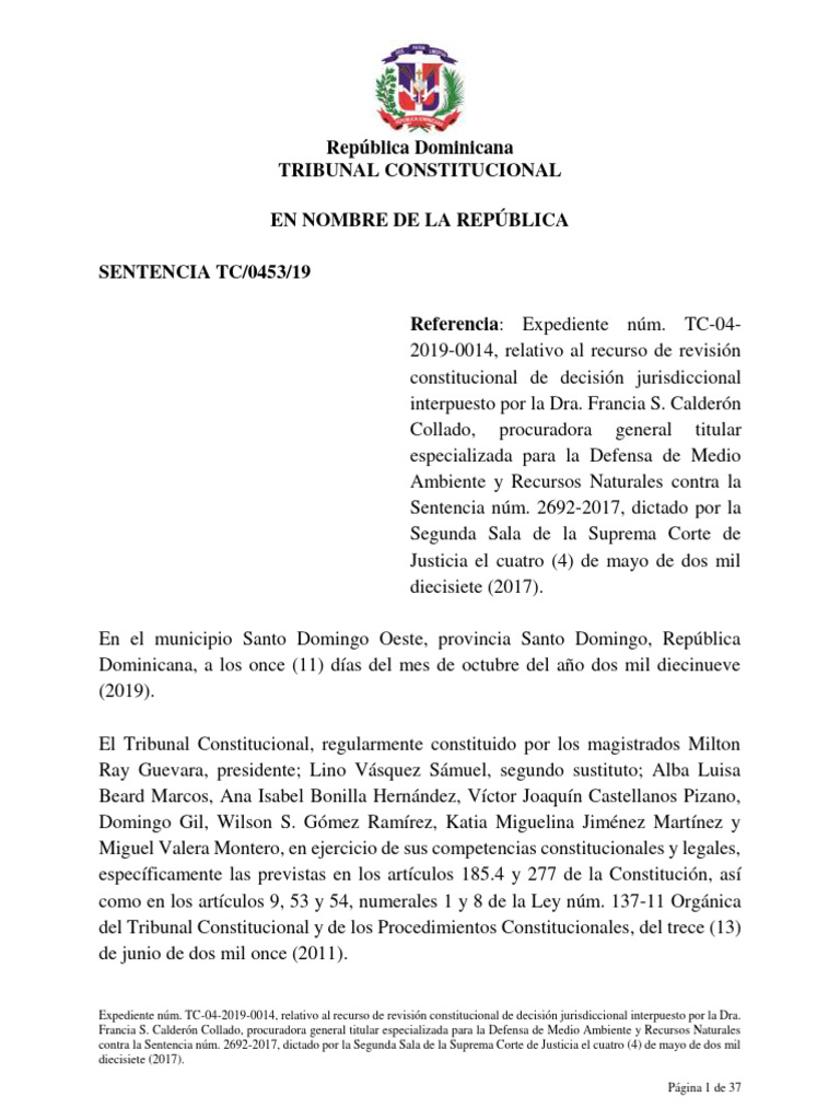 Artículo 24 La Motivación y Fundamentación 1 | PDF | Sentencia (ley ...