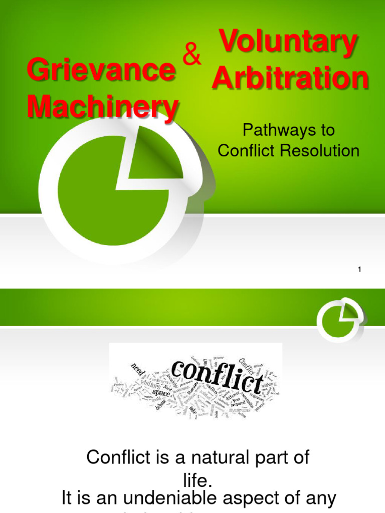 Grievance Machinery | PDF | Arbitration | Employment