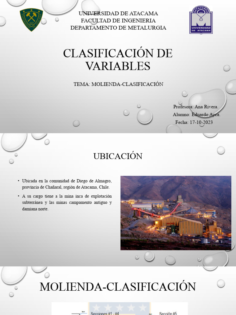Clasificacion de Variables Eduardo Ayca | PDF | Ingeniería mecánica