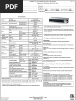 Trane Chiller Data Sheet CVHG | PDF | Building Engineering | Physical ...