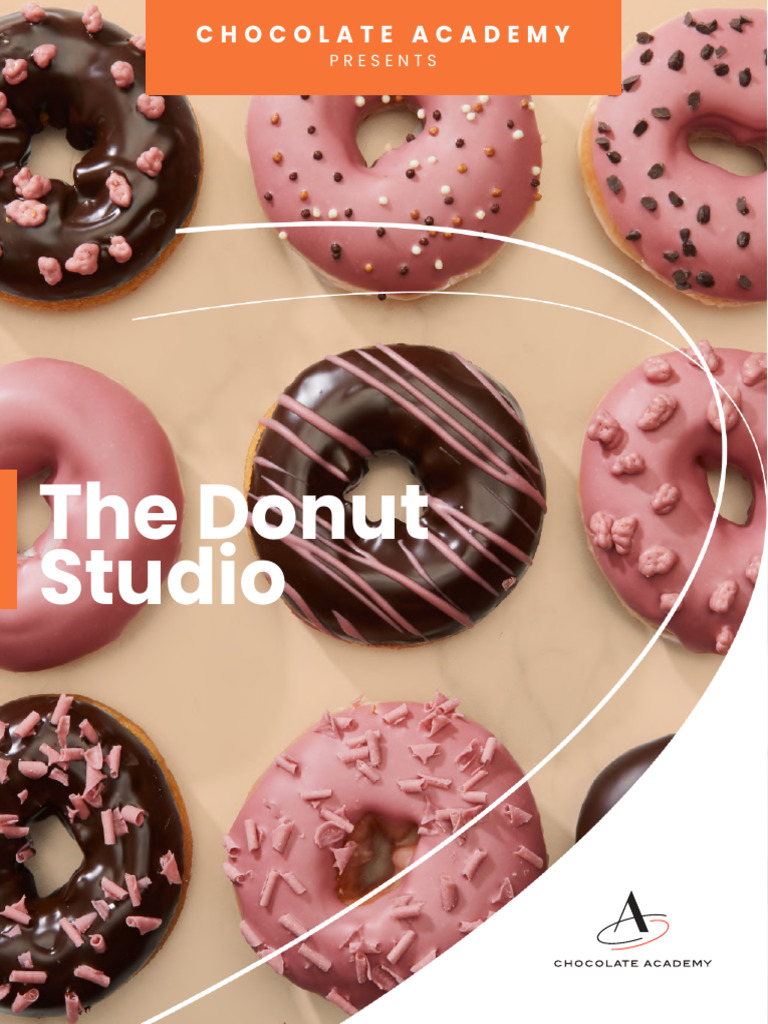 Chocolate Academy Presents - The Donut Studio | PDF | Doughnut | Chocolate