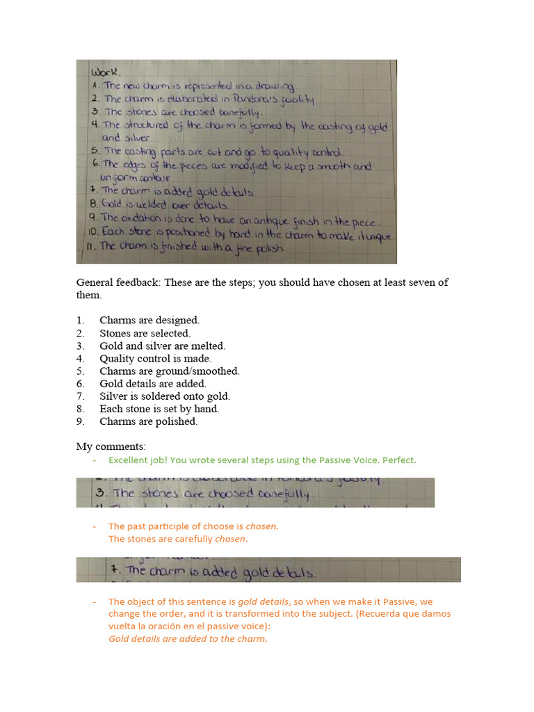 Feedback Katrina Manzano | PDF