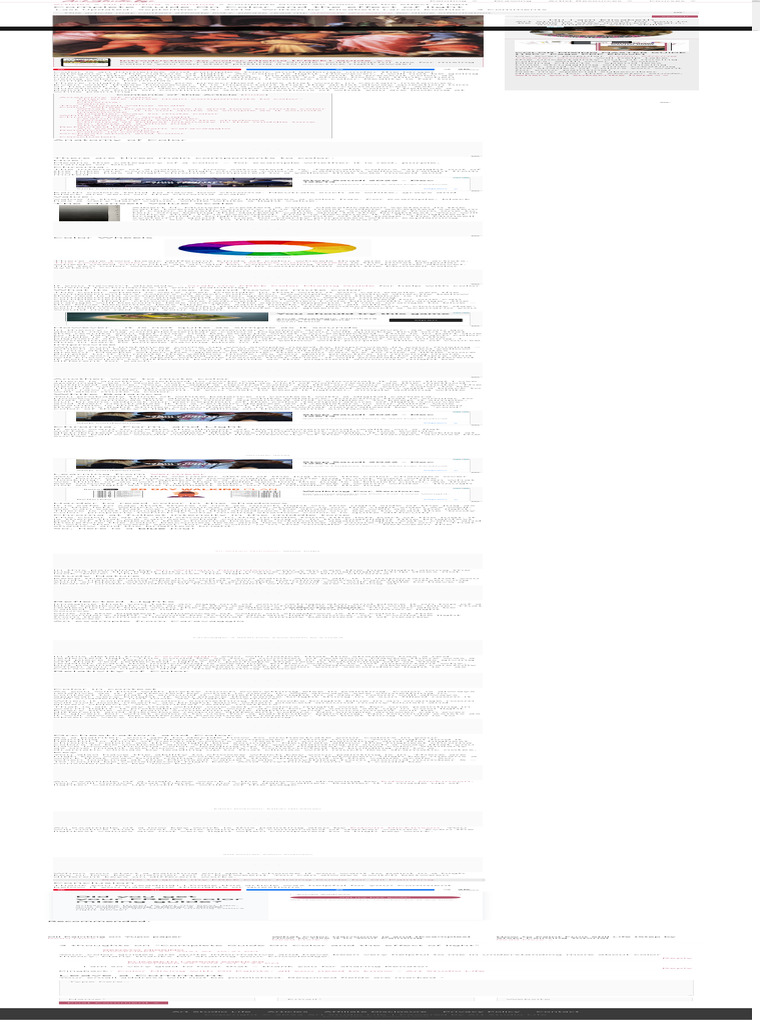 Complete Guide On Color and The Effect of Light | PDF