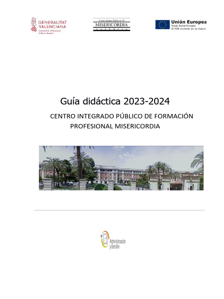 Guía Mòdulo Proyecto 23-24 | PDF | Business | Gestión de recursos humanos