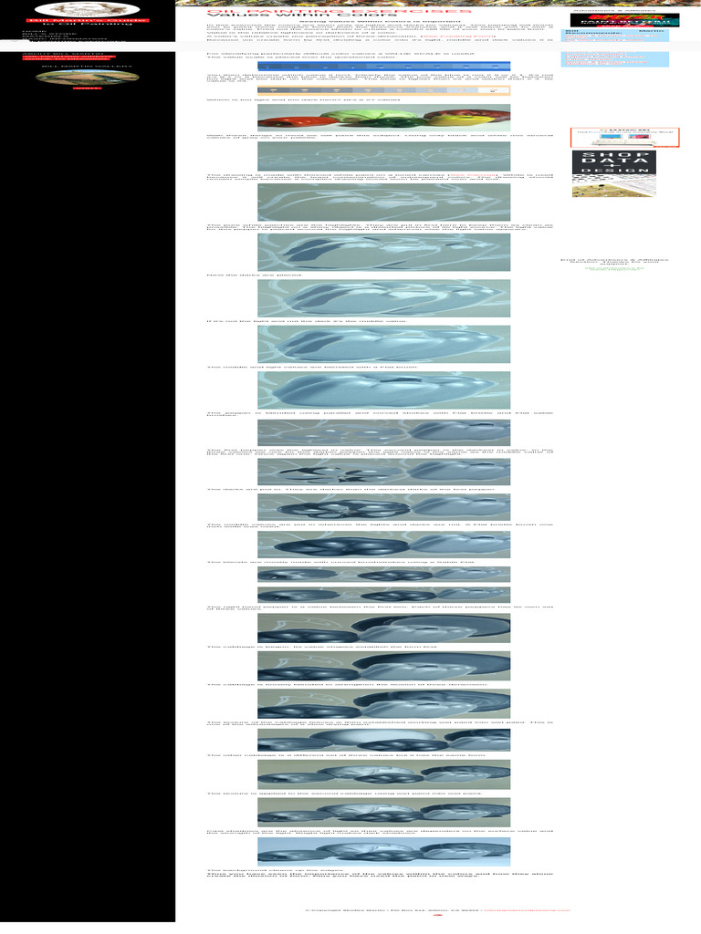 Values within Colors - Oil Painting Techniques | PDF | Oil Painting ...