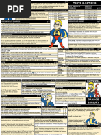 Fallout 2d20 Character Sheet | PDF | Ammunition | Weaponry