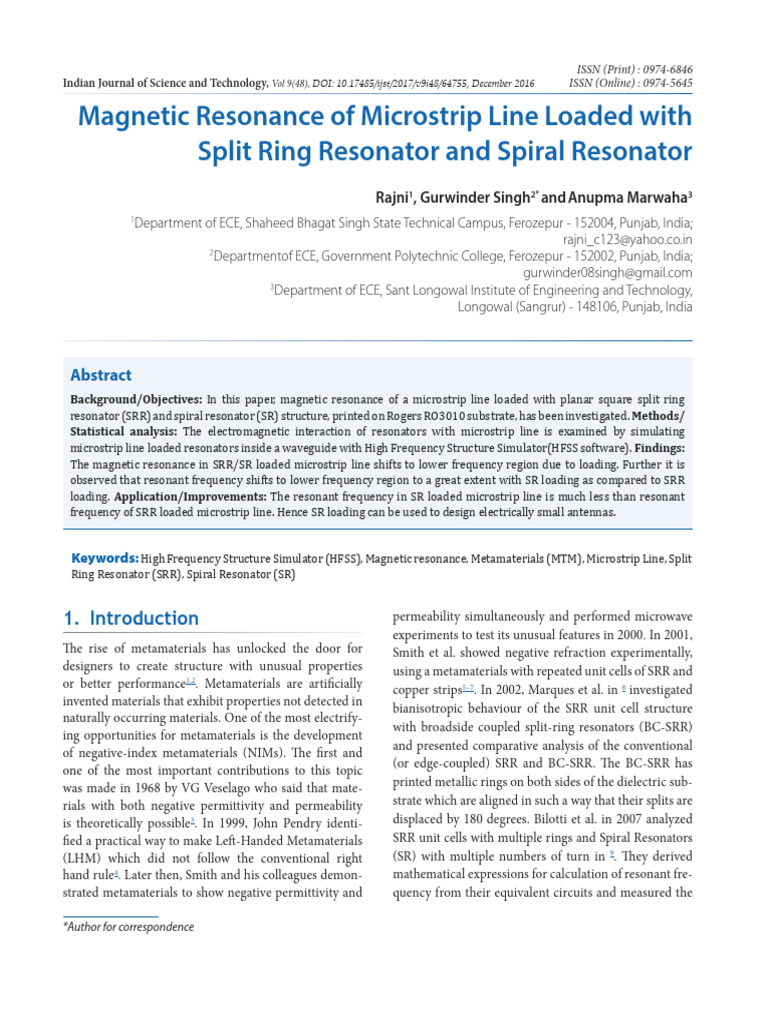Article 323 | PDF | Metamaterial | Electricity