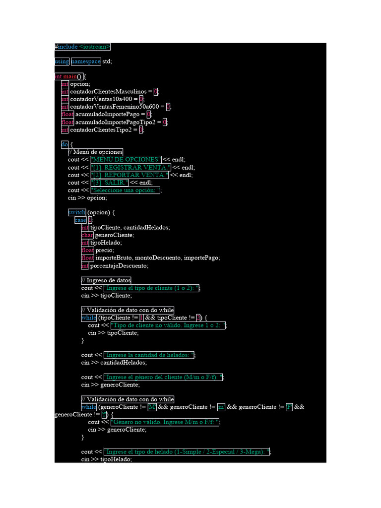 Borrador - Fundamentos de Programacion | PDF | Programación de computadoras
