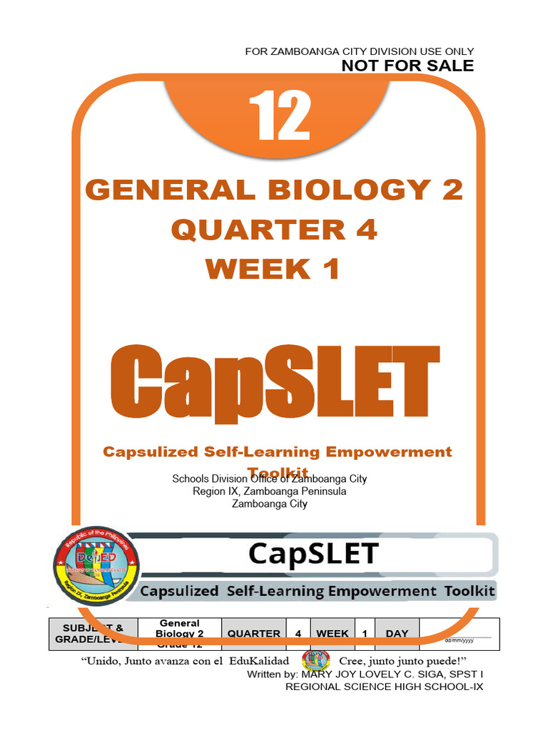 Gen.-BIO-2-Module-1 | PDF | Reproduction | Sexual Reproduction