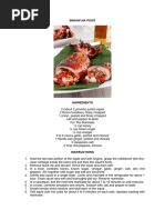 Sharkfin Siomai Recipe and Ingredients | PDF | Home & Garden