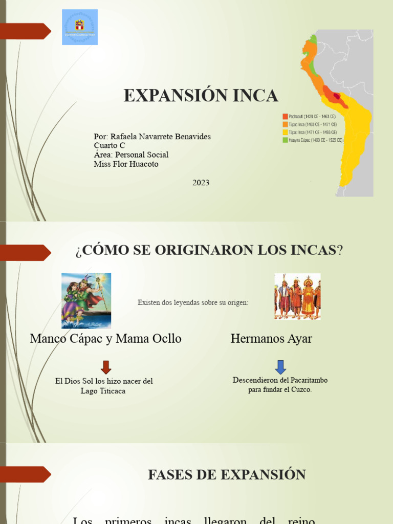Expansión y Legado Inca | PDF | Ciencias sociales | Viajes y turismo