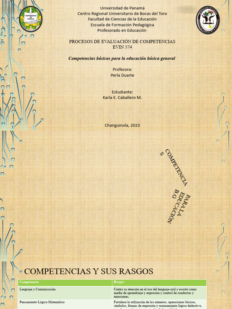 Competencias Básicas | PDF | Aprendizaje | Conocimiento