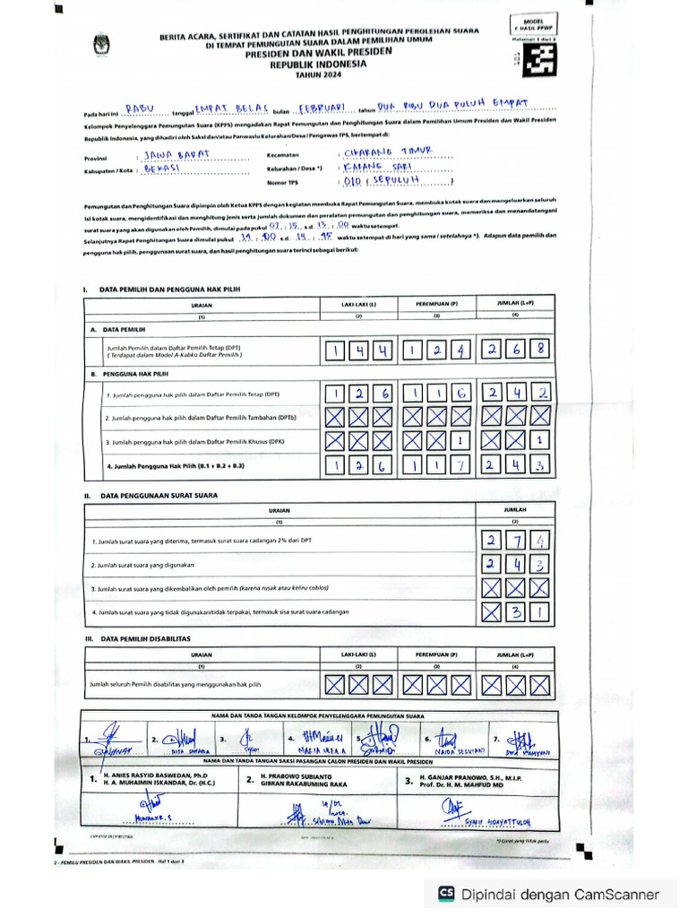 C-Hasil TPS 010 | PDF