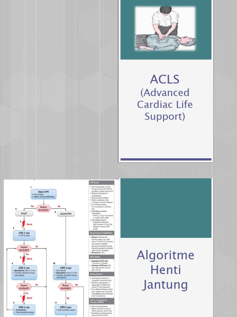 Algoritme Penanganan Henti Jantung - Compress | PDF