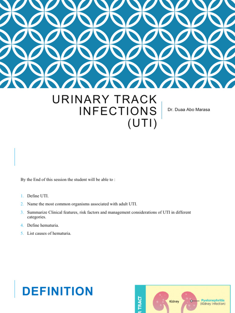 Urinary Track Infections | PDF