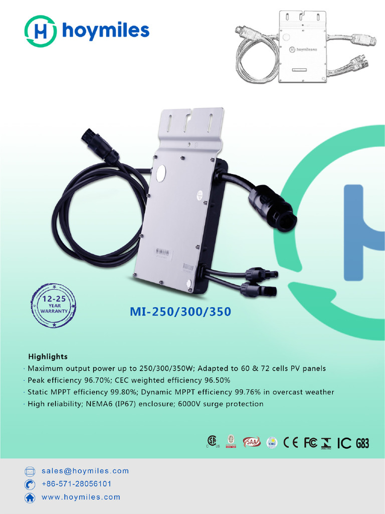 MI-250-350_FichaTecnica | PDF