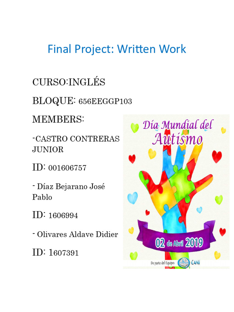 Final Project Ingles CASTRO | PDF | Habitat Destruction | Conservation Biology